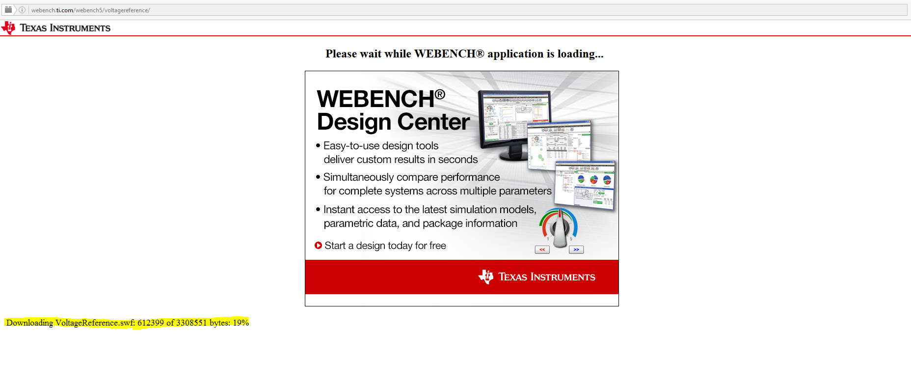 Webench Referene Voltage Stuck Simulation Hardware And System Design Tools Forum Simulation