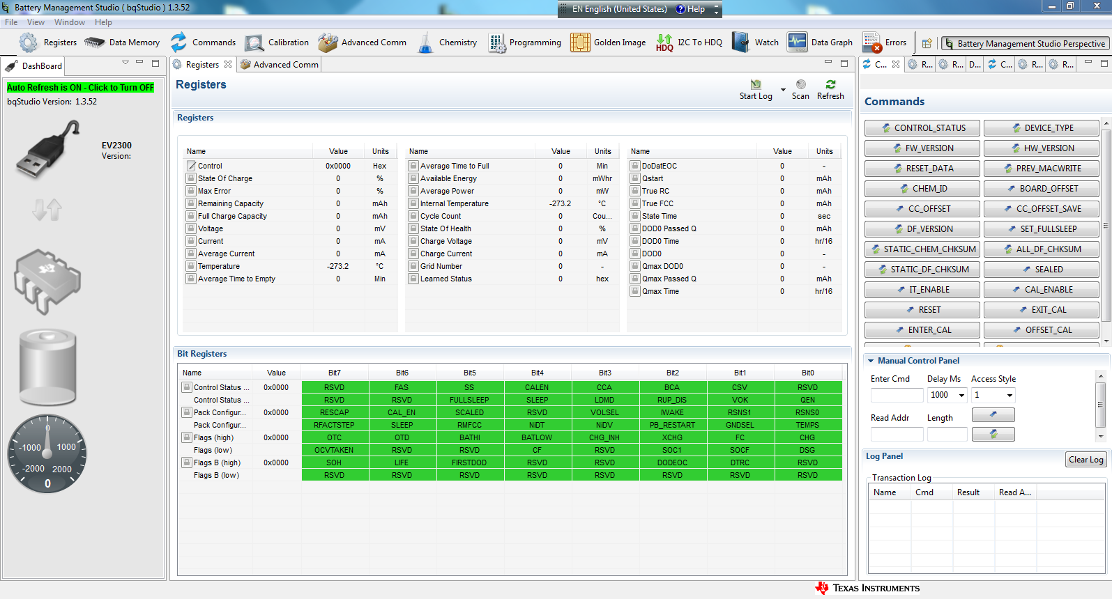 WEBENCH® Tools/BQ34Z100-G1: BQ34Z100-G1- Loss communication with ...