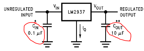 can you please help to get more explanation on LM2937 paramter ...