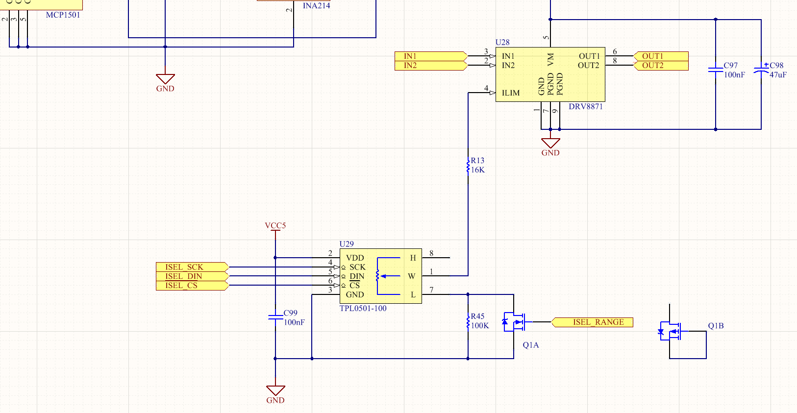 DRV8701: Voltage on pin ILIM (4) - Motor drivers forum - Motor drivers - TI E2E support forums