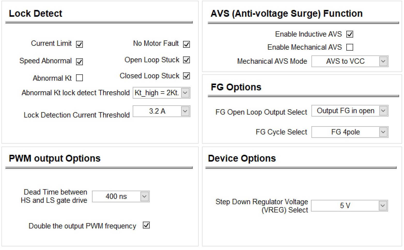 DRV10983: Which is correct ? motor speed(Hz) or FG output - Motor ...