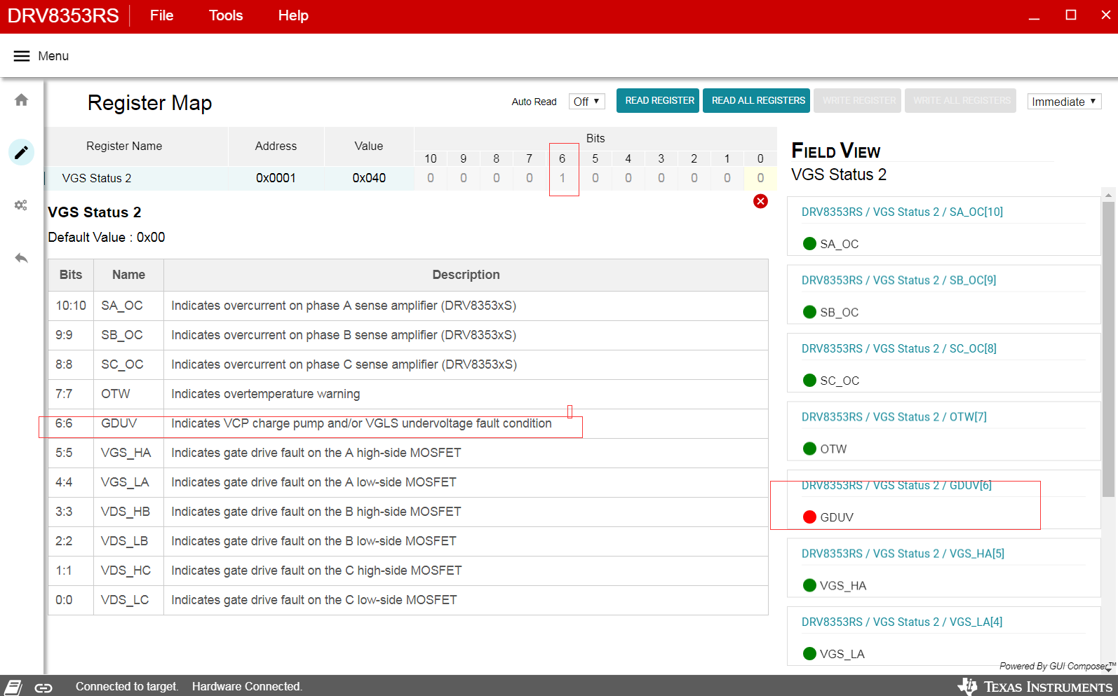 DRV8353RS-EVM: DRV8353RS-EVM board VM=3.4v not the voltage 35v which i gave to it - Motor ...