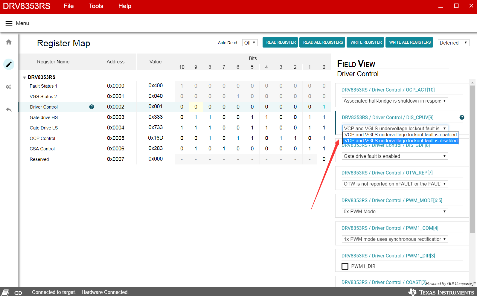 DRV8353RS-EVM: DRV8353RS-EVM board VM=3.4v not the voltage 35v which i ...