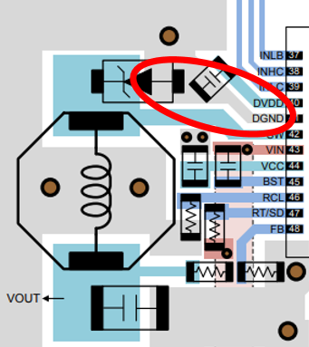 DRV8350: Layout of DCDC Power GND - Motor drivers forum - Motor drivers - TI E2E support forums