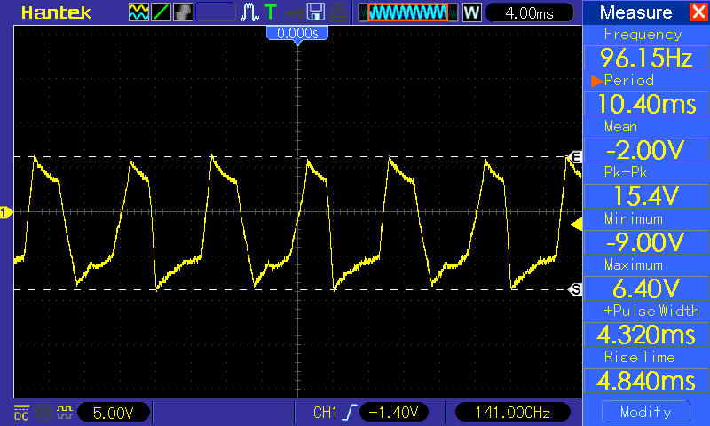 DRV8842 Resoldered 100Hz output - Motor drivers forum - Motor drivers ...