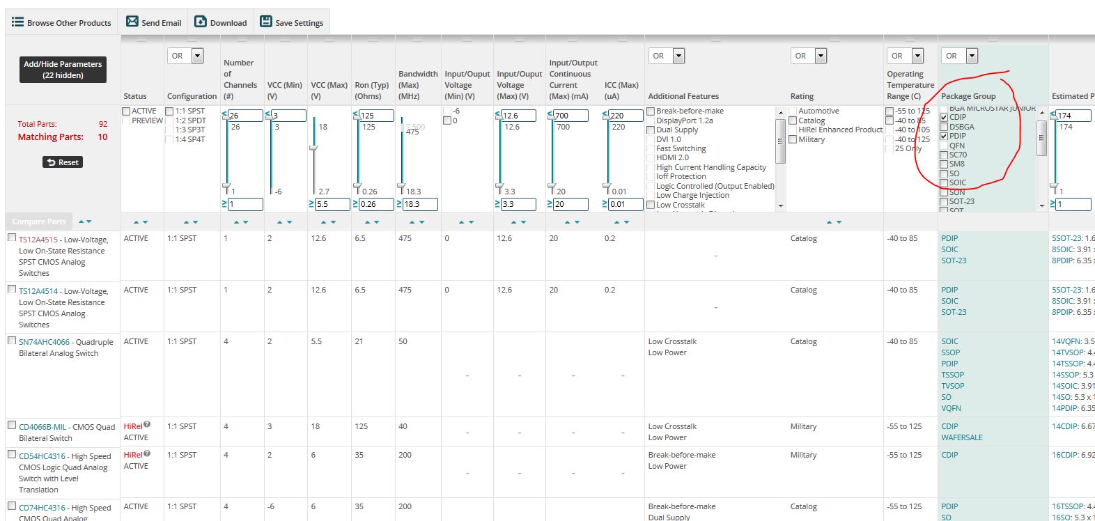 CD4066BE (CMOS QUAD BILATERAL SWITCH) - Switches & multiplexers forum ...