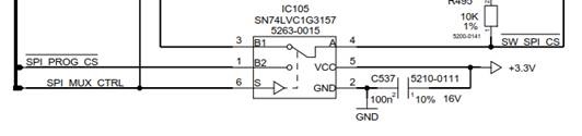 SN74LVC1G3157: Missing Resistor on Select Pin (SPI Muxing) - Switches ...