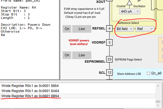 CDCI6214: REFSEL setting for EEPROM access - Clock & timing forum - Clock & timing - TI E2E ...