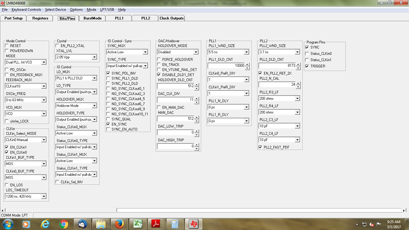 Lmk04806 Statusld Locking Issue Clock And Timing Forum Clock And Timing Ti E2e Support Forums