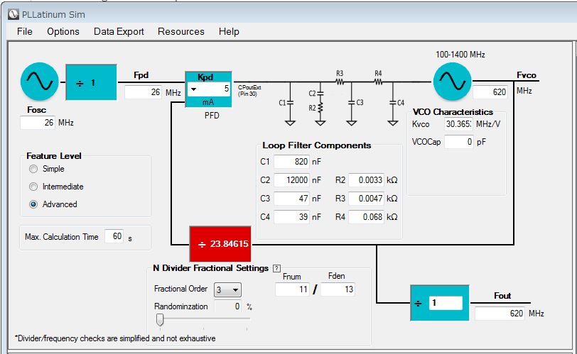Lmx2571 Pllutinum Tool Clock And Timing Forum Clock And Timing Ti E2e Support Forums