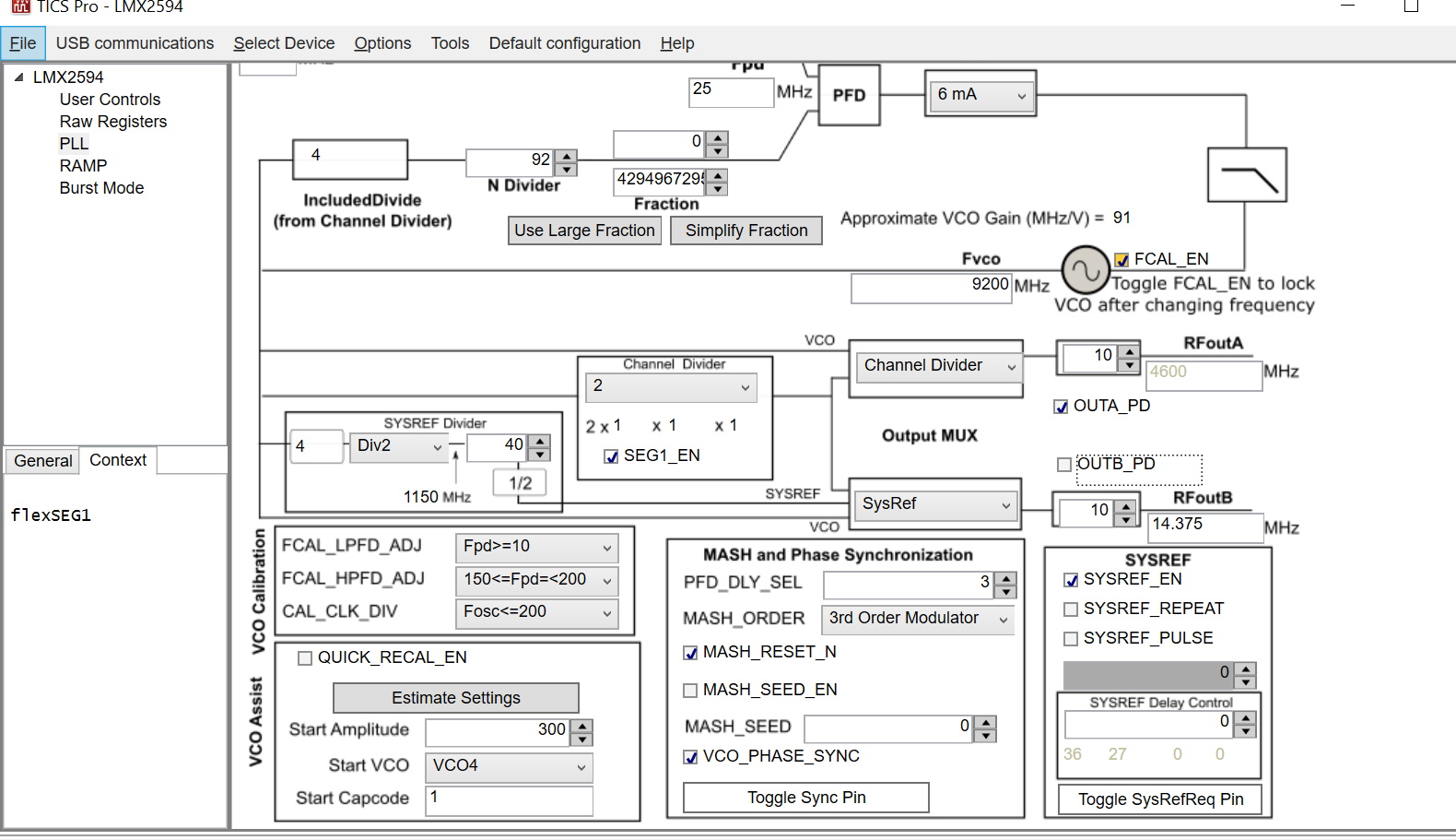 Lmx2594 Ramping With Synchronized Ref Output Clock And Timing Forum Clock And Timing Ti E2e
