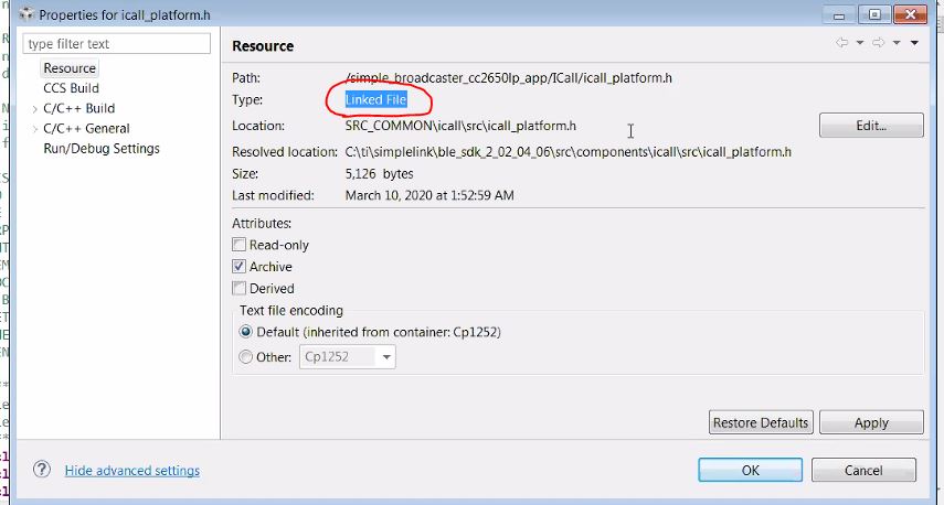 参考译文 Cc2640：simpleperipheral 独立项目 Bluetooth®︎（参考译文帖）read Only Bluetooth®︎（参考译文帖） E2e