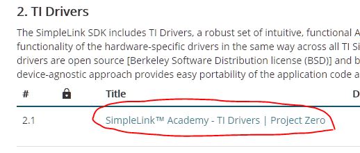 CC2640R2F: SimpleLink Academy Project Zero - Bluetooth forum - Bluetooth®︎ - TI E2E support forums