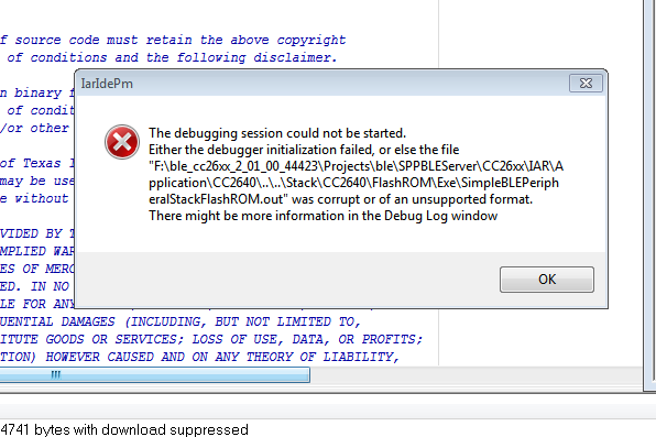 Cc2650 Sppble Example Problems Sppbleclient Out Could Not Open File