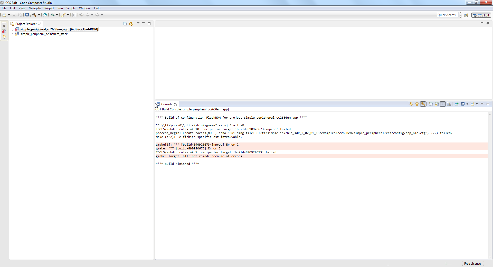 Ccs7 And Blesdk2020118 Bluetooth Forum Bluetooth®︎ Ti E2e Support Forums