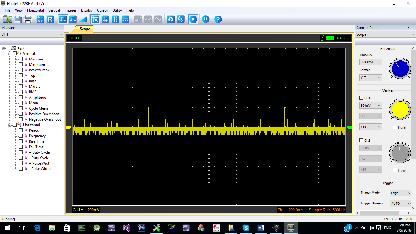How Do I Turn Off The 100ms 100mv Pulse Train Generated With I Write To Port 0 Bluetooth