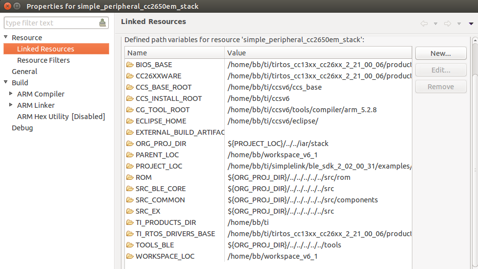 Linking Error On Linux Build 10008 D Cannot Find File Bluetooth Forum Bluetooth®︎ Ti E2e