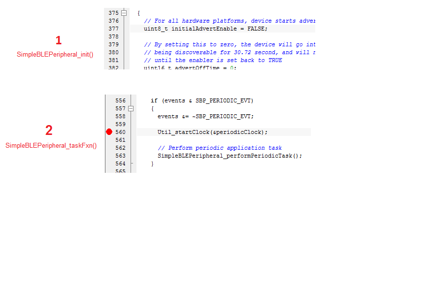 Default Advertising As In Simplebleperipheral Project Bluetooth Forum