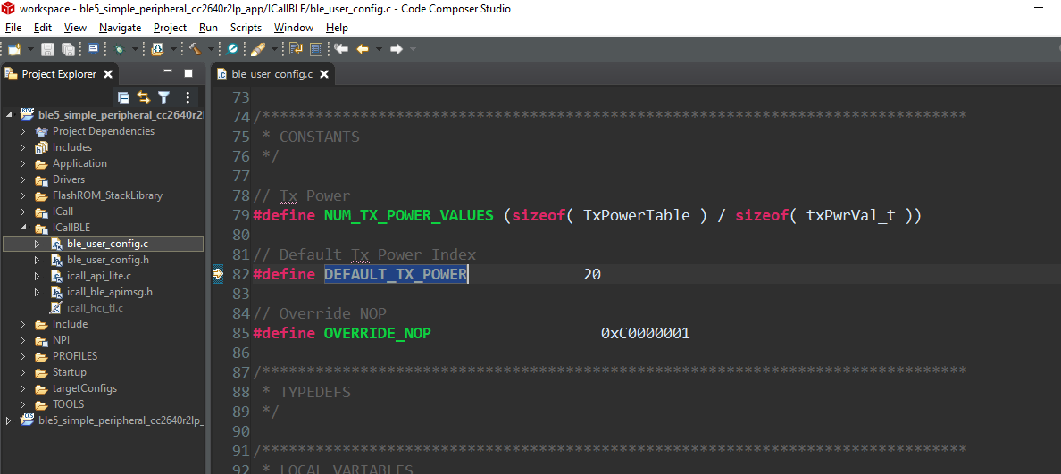 Ccslaunchxl Cc2640r2 About Tx Power Value Setting In Sdk Bluetooth Forum Bluetooth®︎ Ti