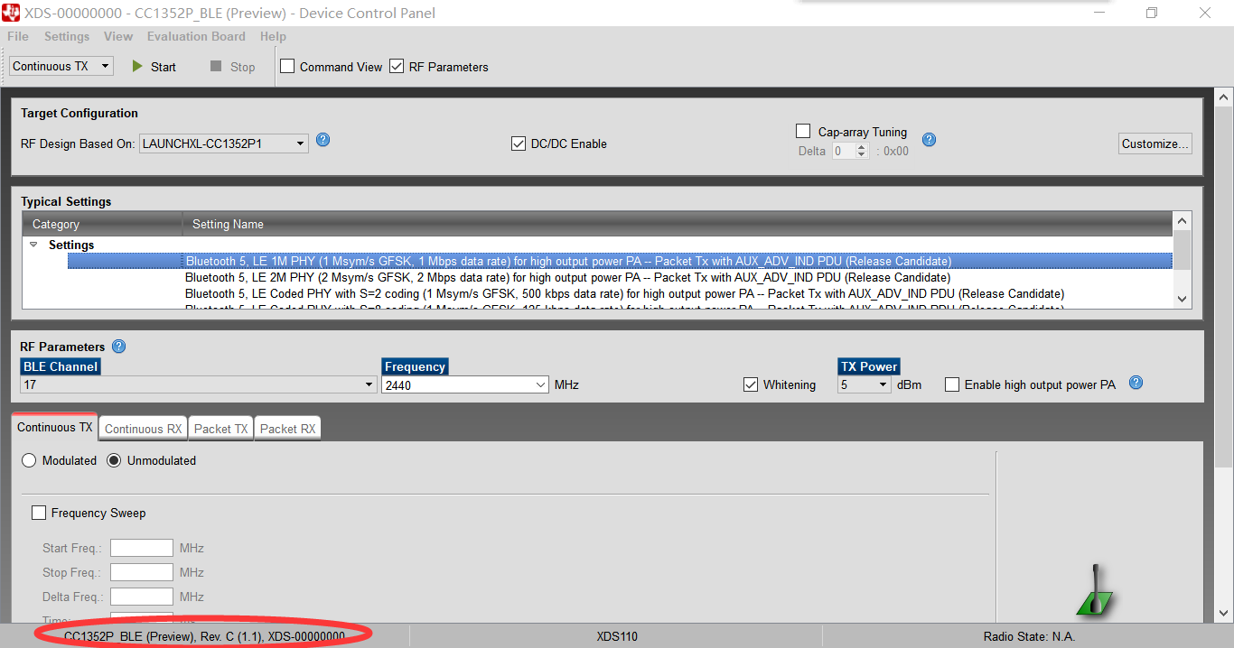 Cc1352p Frequency Offset Issue Bluetooth Forum Bluetooth®︎ Ti E2e Support Forums