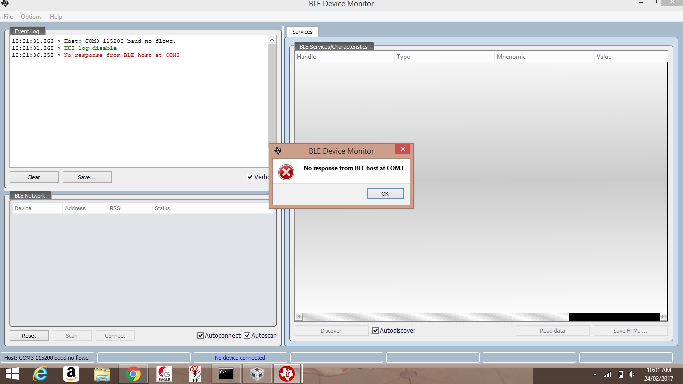 CC2650: ble monitor device - Bluetooth forum - Bluetooth®︎ - TI E2E support forums
