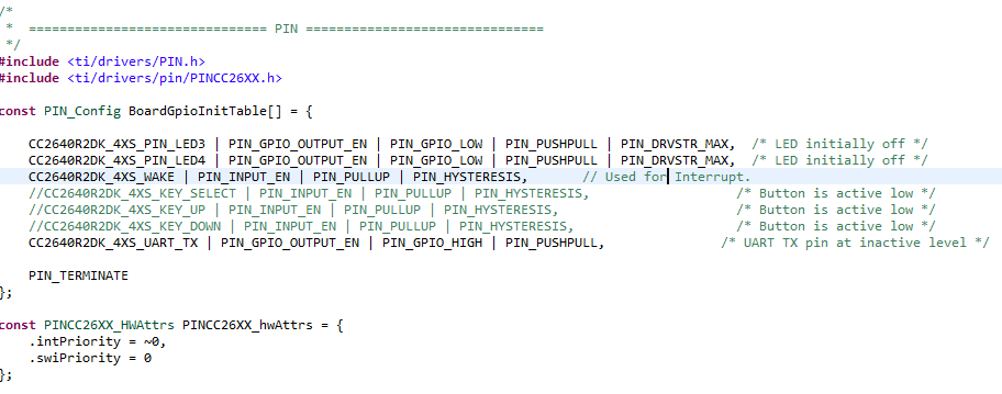 Cc2640r2f Standby Power Mode Entering And Waking Up Using Interrupt Bluetooth Forum