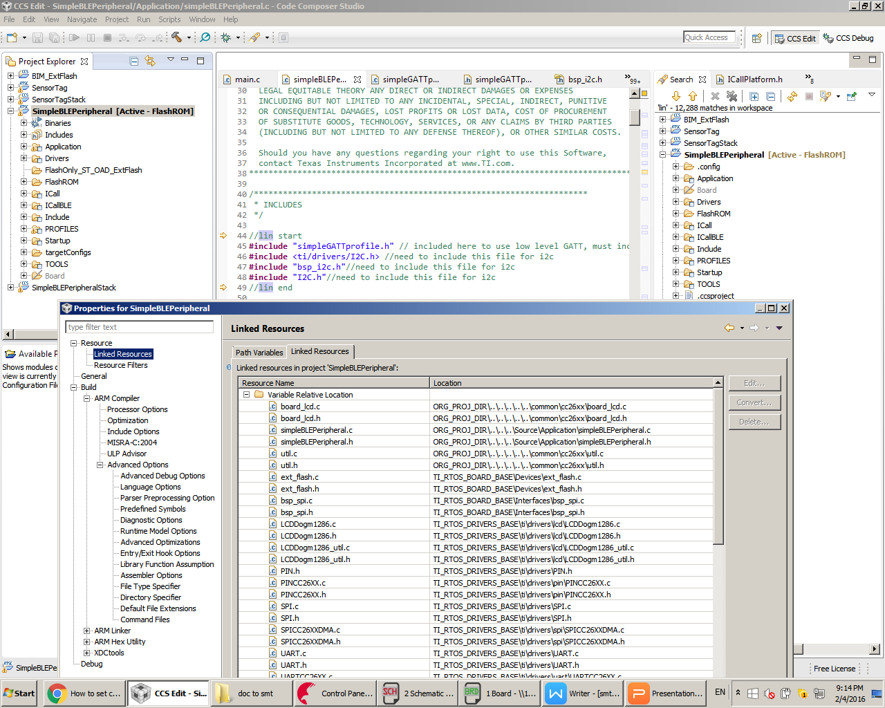 How to initialize I2C on cc2640 5mm X 5mm package? - Bluetooth forum ...
