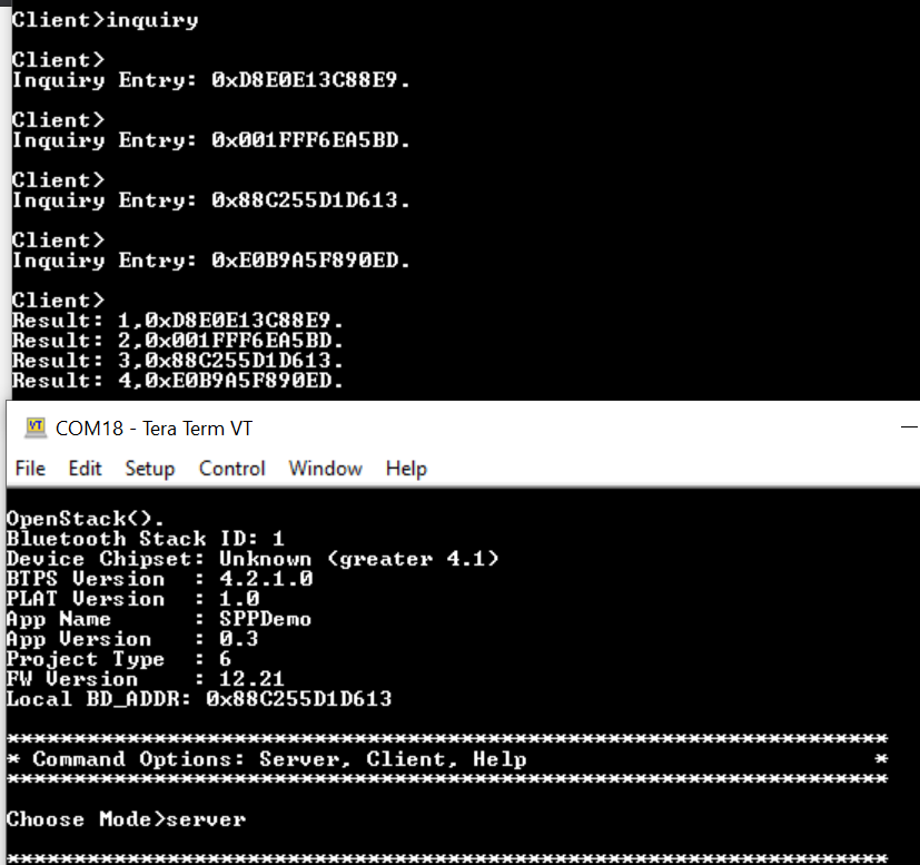 Cc2564moda Never Find The Sppdemo By Bluetooth Bluetooth Forum