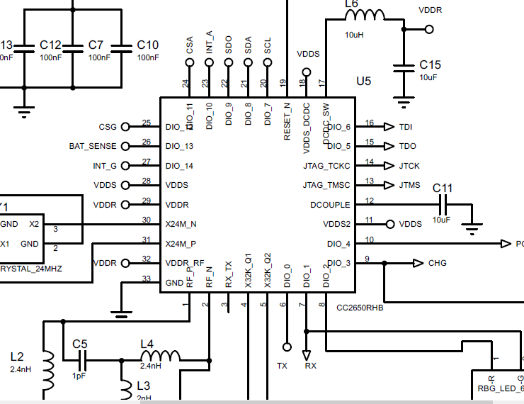 CCS/CC2650: CC2650 Blank Chip Not Communicating with XDS110 Debugger ...