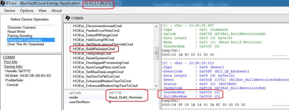 CC2640R2F: HCI commands for cc2540 & cc2640r2f(BT5.0) - Bluetooth forum - Bluetooth®︎ - TI E2E ...