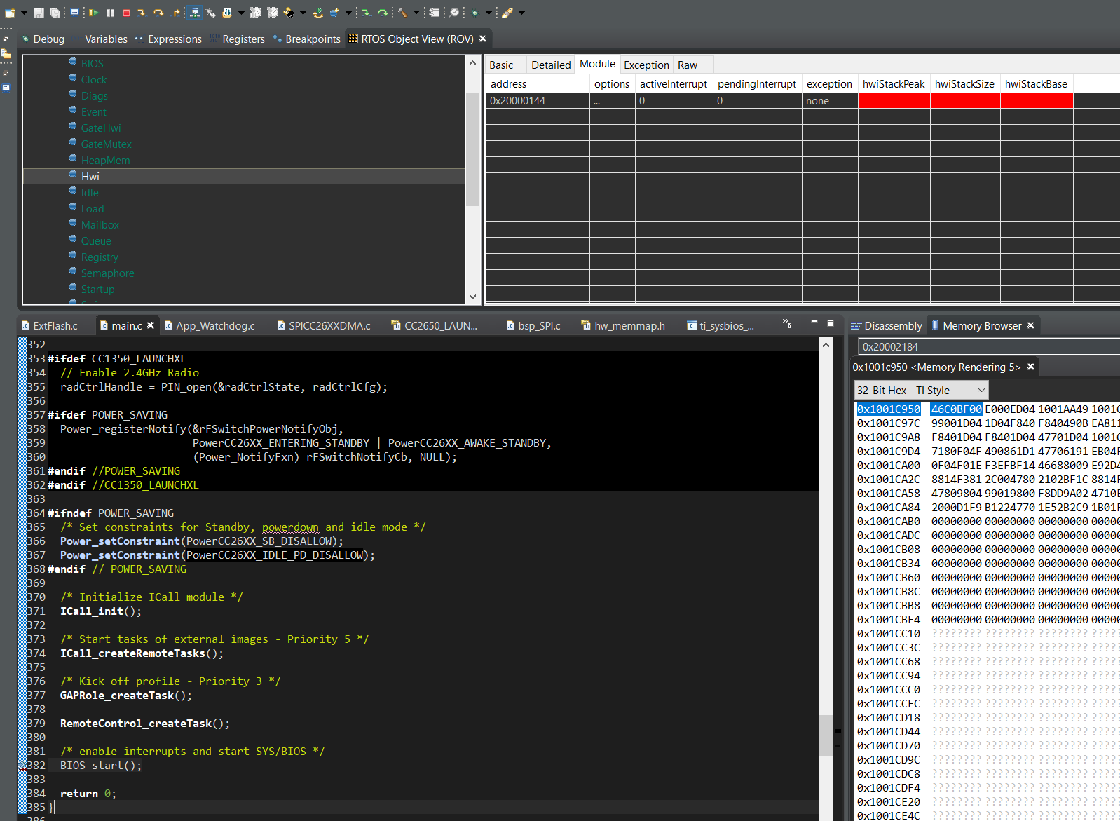 Rtoscc2640 Rov Unkown Exception Bluetooth Forum Bluetooth®︎ Ti E2e Support Forums