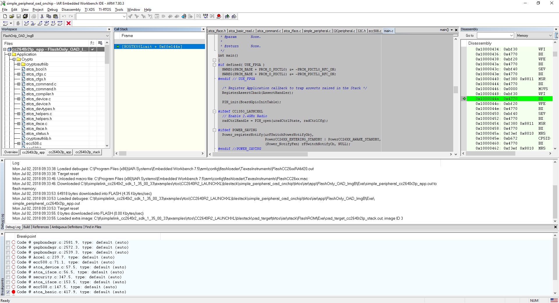 RTOS/CC2640R2F: How to change I2C bit rate - Bluetooth forum - Bluetooth®︎ - TI E2E support forums