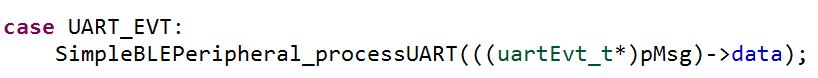 How To Porting Uart In Simplebleperipheral Project Bluetooth Forum Bluetooth®︎ Ti E2e
