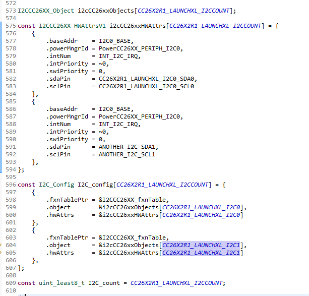 LAUNCHXL-CC26X2R1: Using I2C in CC26X2R1 and Sensor Controller ...