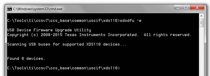CCS/LAUNCHXL-CC2650: What am I doing wrong and how to get the serial number of LAUNCHPAD ...