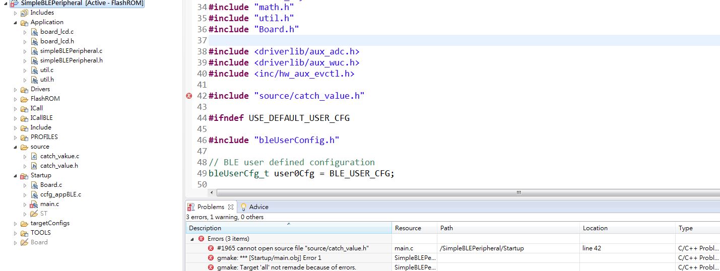 Simplebleperipheral Project Add New Source Code Does Not Working 7814