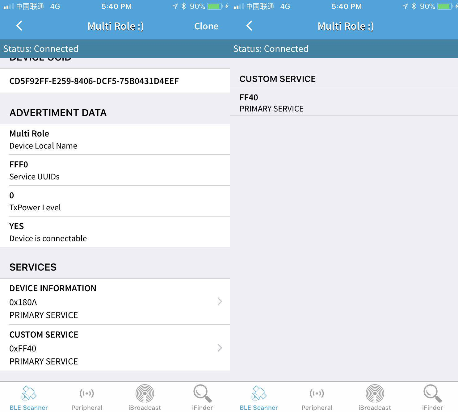 CCS/LAUNCHXL-CC2640R2: Add GATT service on running time looks not working. - Bluetooth forum ...