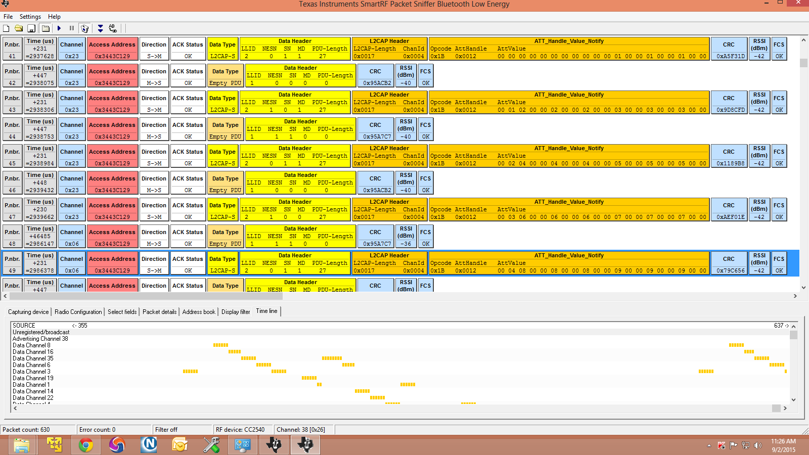 Packets Per Connection Interval When Using Overlapped Processing Bluetooth Forum Bluetooth