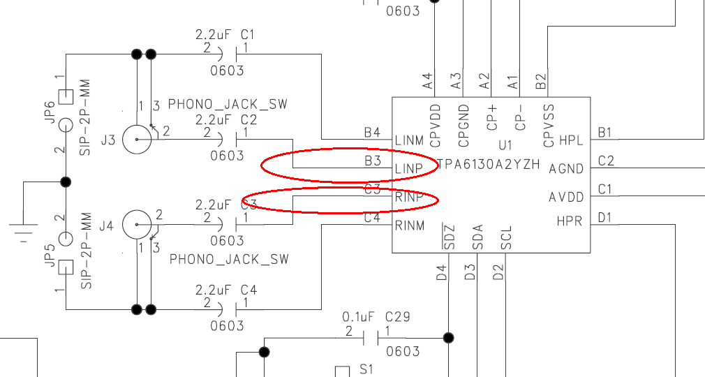 Tpa6130 Single Ended Input Polarity Audio Forum Audio Ti E2e Support Forums