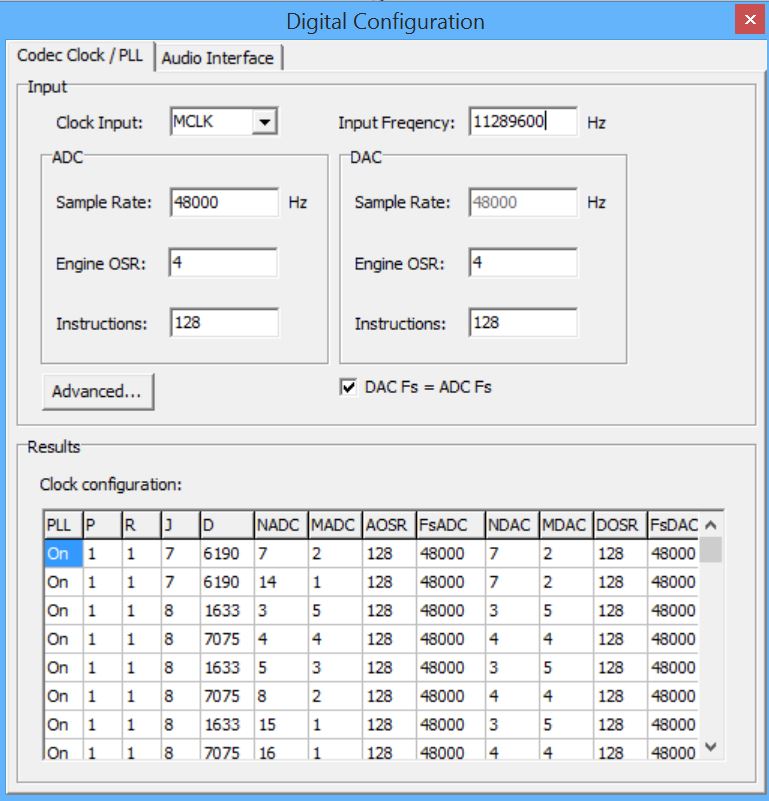 Tlv320aic3100 Evm Sample Rate Audio Forum Audio Ti E2e Support Forums