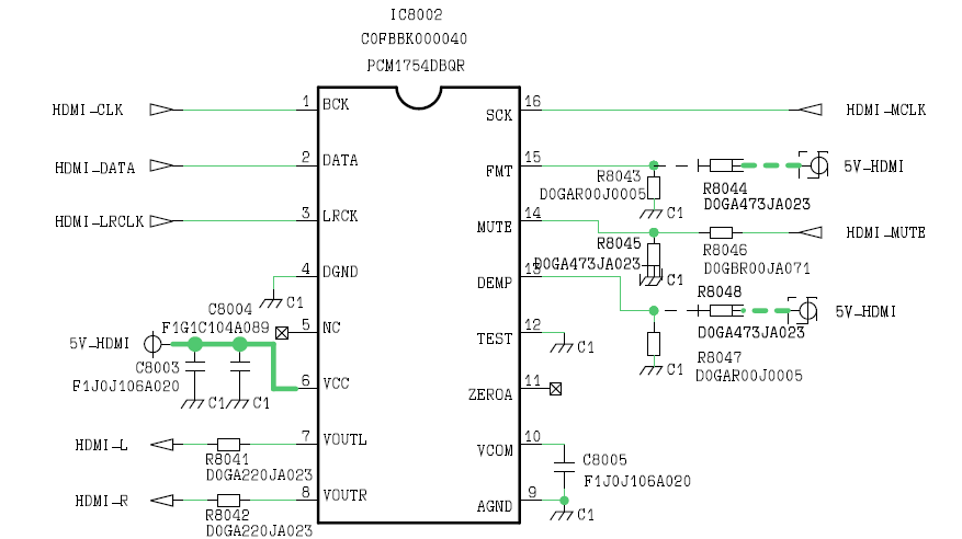 Noise problem of PCM1754 - Audio forum - Audio - TI E2E support forums