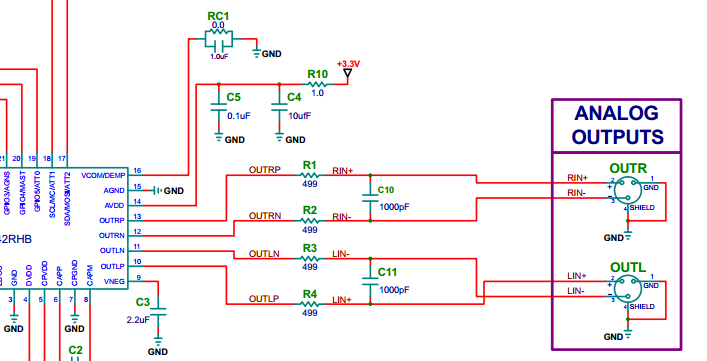 PCM5242 Single Ended Output voltage . - Audio forum - Audio - TI E2E ...