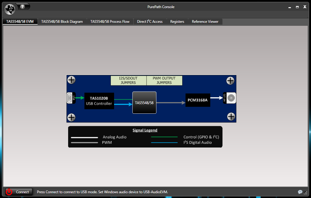 TAS5548EVM Install App for use the PurePath Software - Audio forum ...