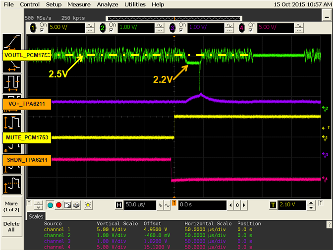 PCM1754 and TPA6211 : noise problem - Audio forum - Audio - TI E2E ...