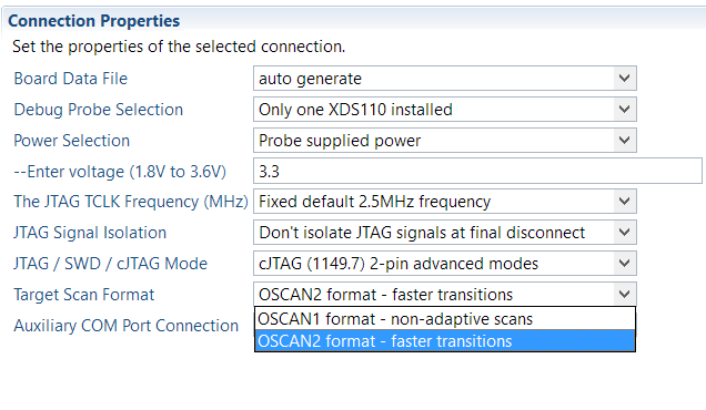CC2640: How to use cJTAG mode on CC26xx device - Other wireless ...