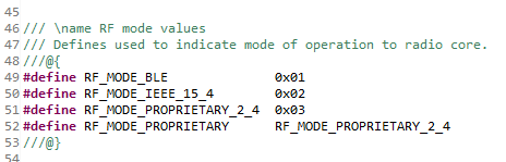 TI-RTOS CC13xx CC26xx Radio Mode Values - Other wireless technologies ...