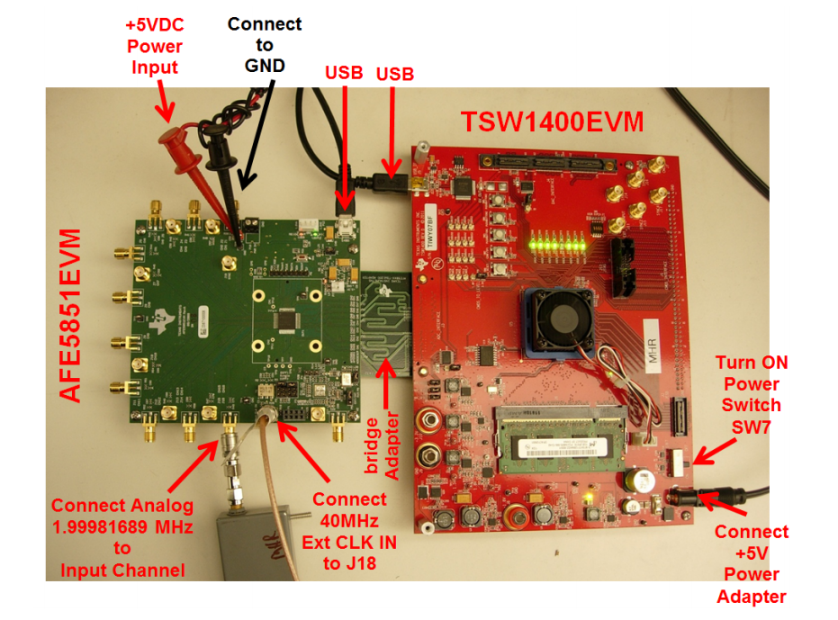 TSW1400EVN How To Develop with TI Sotfware ? - Data converters forum ...