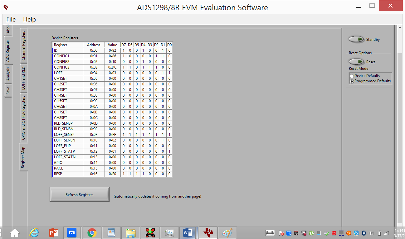 Questions Regarding Ads1298ecgfe Pdk Software Data Converters Forum Data Converters Ti E2e