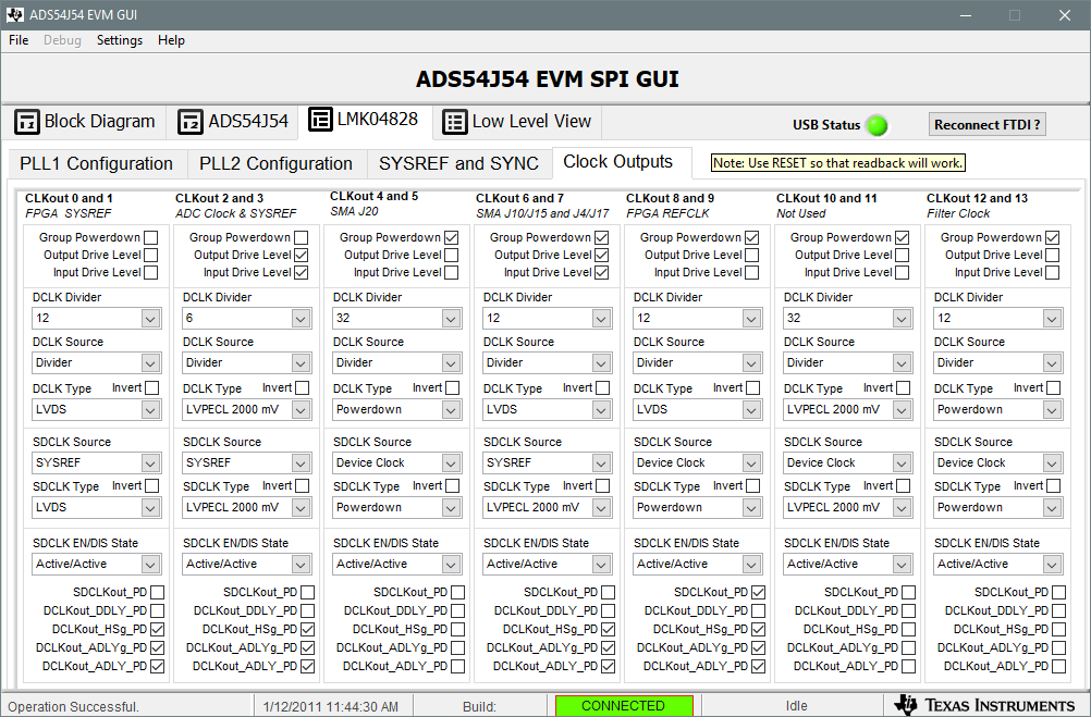 ADS54J54EVM: Read DDR to file TIMED_OUT_ERROR (TSW14J56 Rev E) - Data converters forum - Data ...