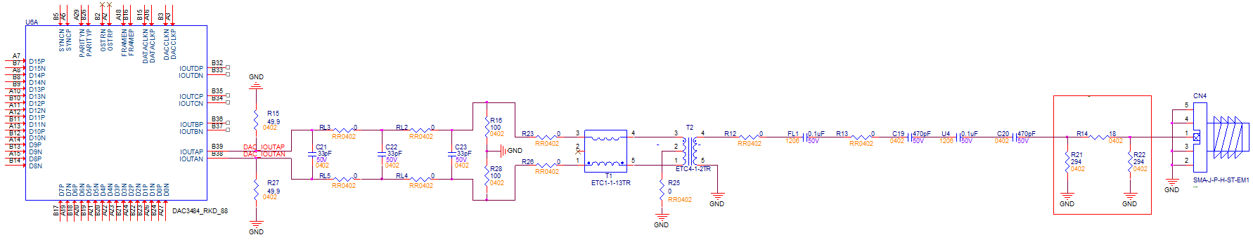 Dac3484 Output Signal Data Converters Forum Data Converters Ti E2e Support Forums